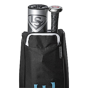 Louisville Slugger Tote Bag, Pink/White/Black, L: 35" W: 6.5" H: 9"