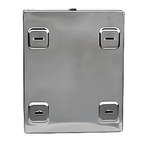 BOBRICK 4262 ConturaSeries Stainless Steel Paper Towel Dispenser with TowelMate, Satin Finish, 4-7/8" Length, 13-1/4" Height, 10-13/16" Width