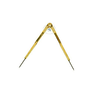 6" Navigation Compass Divider with Steel Needle Points an