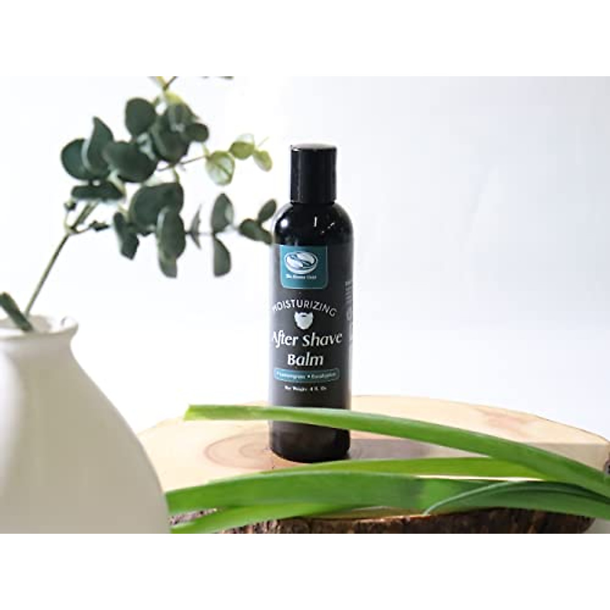 The Henna Guys 4 fl. Oz Lemongrass & Eucalyptus Aftershave Balm, Excellent Aftershave Lotion, Soothes and Moisturizes After Shaving. Takes away Dryness