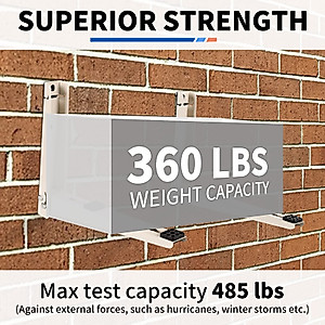 LILIJIA Mini Split Wall Mounting Bracket for 9000-36000 BTU Ductless AC/Heating System, Heavy Duty Condenser Mounting Brackets