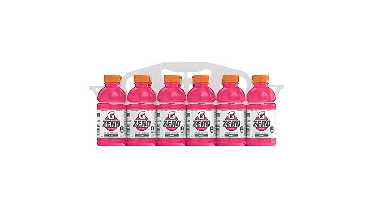 Gatorade G Zero Berry - Sugar-Free Hydration for Athletes (12 Pack)