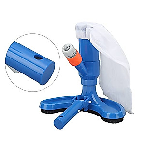 RvSky Garden kit Pool Vacuum Head Strong ABS Quick Connection Half Moon Easy Assembly Manual Pool Vacuum for Swimming Pool Cleaning