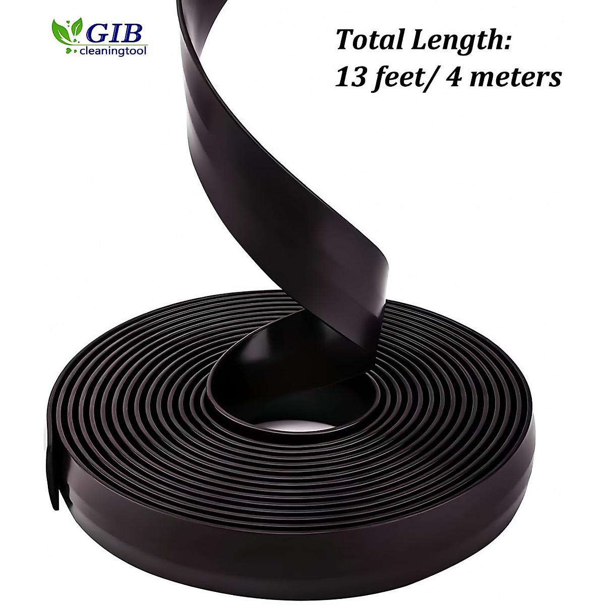 GIB cleaningtool Bot Boundary Strips for Shark ION Robot Vacuum, Magnetic Boundary Strip for Neato Eufy xiaomi Robot Vacuum Cleaner, Magnetic Botboundary Strips Tape Marker 13 Feet