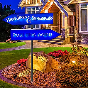 Solar Yard Sign Pathways Lights Outdoor- 32LED Lights Garden Pathway Lights Waterproof Solar Light Sign for Patio, Yard, Garden, Lawn Decoration