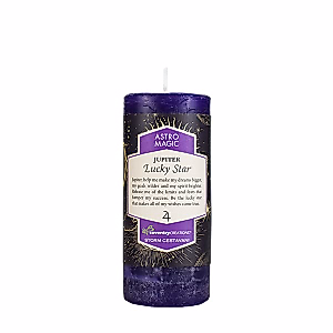 Astro Magic Jupiter - Lucky Star Candle, AMC-MER-JU