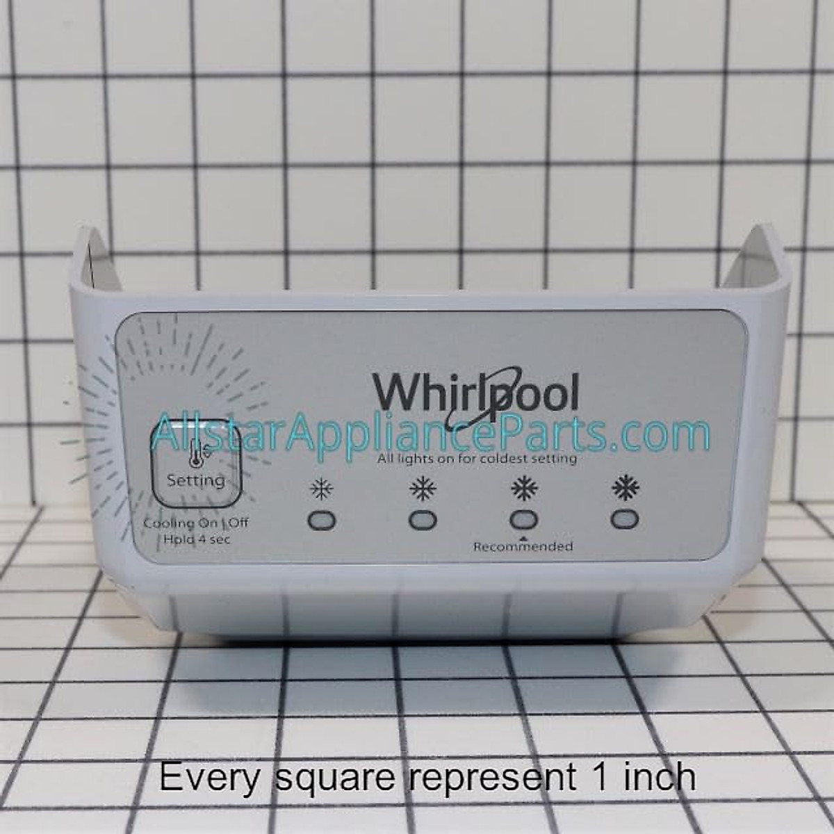 Allstar Appliance Parts W11353813 Refrigerator Control Box Panel