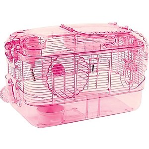 Kaytee Crittertrail Habitat One Level Pink Edition