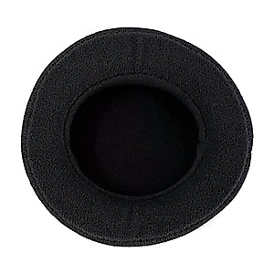 Dekoni Audio Earpads for HiFiMan HE5XX Open Back Headphones | Replacement Ear Pads for HiFiMan Headphones | Memory Foam Ear Cushions, Black (Elite Velour)