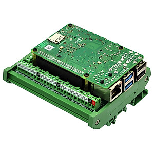 Electronics-Salon DIN Rail Mount Screw Terminal Block Adapter Module, for Raspberry Pi A+ 3A+ B+ 2B, 3B 3B+ 4B Zero Zero-W
