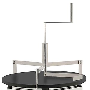 Gdrasuya10 Crepe Spreader Tool, Stainless Steel Crepe Spreader Pancake Maker Pizza Cooking Spreader 40CM