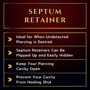 3Pcs U shape Black Anodized 8 gauge 1/2 12mm Hoop Septum Ring Piercing Jewelry Lip Earring Eyebrow Cartilage Labret M5945