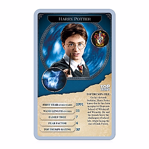 Top Trumps Card Game Harry Potter 30 Wizard Witches - Family Games For Kids and Adults - Learning Games - Kids Card Games for 2 Players and more - Kid War Games - Card Wars - For 6 plus kids
