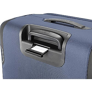 Victorinox Werks Traveler 6.0 Softside Spinner Luggage, Blue, Checked-Large (27") (605412)