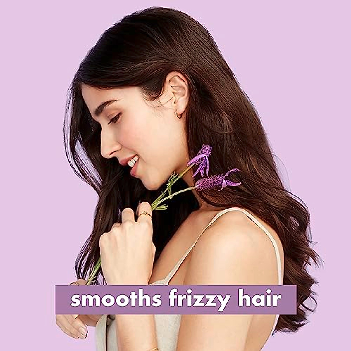 Love Beauty Planet Shampoo and Conditioner Set - Sulfate-Free Shampoo and Conditioner with Argan Oil & Lavender, Argan Oil Shampoo and Conditioner Set, Anti-Frizz Hair Products for Women, 13.5 Oz (2 Piece Set)