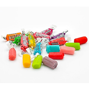 TOOTSIE FROOTIES Taffy Candy Assorted Mix (10 Flavors) – Tootsie Rolls Bulk Bag, Individually Wrapped, Fruit Chews, Gluten and Peanut Free, Ultimate Variety, 2 lb (290 Pieces)