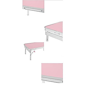 LIRUXUN Outdoor Folding Table Aluminum Alloy Folding Table Portable stall Table Publicity Mobile Picnic Table (Color : Black-JoJo's Bizarre Adventure1)