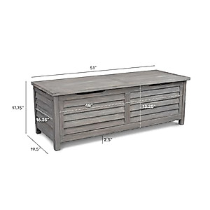 Homestyles 5664-25 Maho Deck Box, Grey