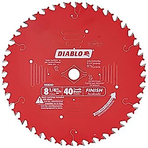 Freud 8-1/4-Inch 40 Tooth ATB Finishing Saw Blade