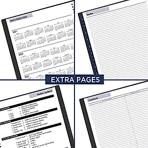 2022 Weekly & Monthly Planner by AT-A-GLANCE, 8-1/2" x 11", Large, Wirebound, DayMinder, Black (GC54507)
