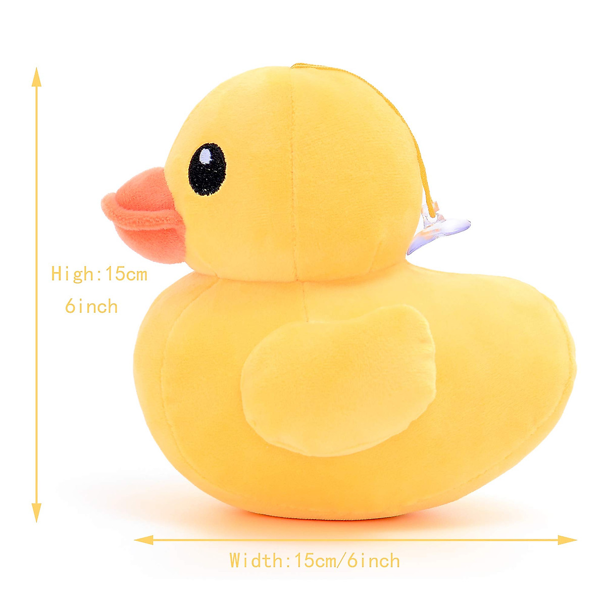 Lazada Duck Plush Toy Stuffed Animal Soft Toys Baby Girl Gifts Yellow 7 Inches