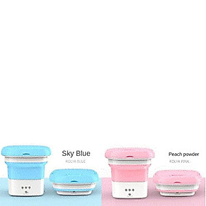 Folding Washing Machine For Clothes With Dryer Bucket Washing Mini Washing Machine For Socks Underwear With Drying Centrifuge