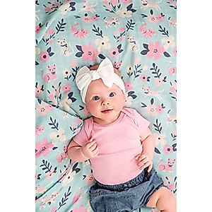 Stephen Joseph, Muslin Swaddle Blanket for Baby Girls and Boys, Newborn Receiving Blanket for Swaddling, 100% Cotton Baby Swaddle Wrap, Receiving Swaddle Wrap, 47 x 47 inches