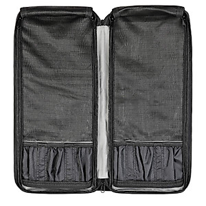 Cangshan 1023770 7-Piece Cut-Resistant Nylon Cutlery Knife Bag with Strap, Bag Only (CUTLERY NOT INCLUDED)