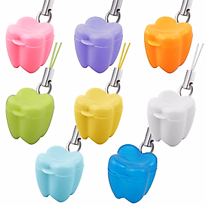 Ioffersuper 50-Piece Tooth Saver Necklaces, Tooth Necklace Little Box for Lost Teeth, Milk Teeth Storage Cases for Children Tooth Fairy Bag School Classroom Party Supply