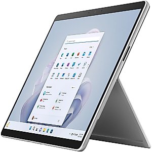 Microsoft Surface Pro 9 Tablet - 13" - Core i5 12th Gen i5-1245U Deca-core (10 Core) - 8 GB RAM - 128 GB SSD - Windows 11 Pro 64-bit - Platinum