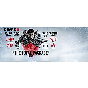 Gears 5 Standard Edition Xbox One - Xbox One Console exclusive - ESRB Rated Mature (17+) - Action/Adventure game - Delivers brutal action across 5 modes - Multiplayer Supported