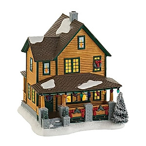 Department 56 Christmas Story Village Ralphies House Lit Building, 7.24 Inch, Multicolor