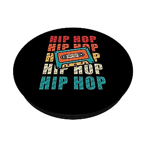 50 Years Music And Hip hop Birthday Vintage Retro PopSockets Standard PopGrip