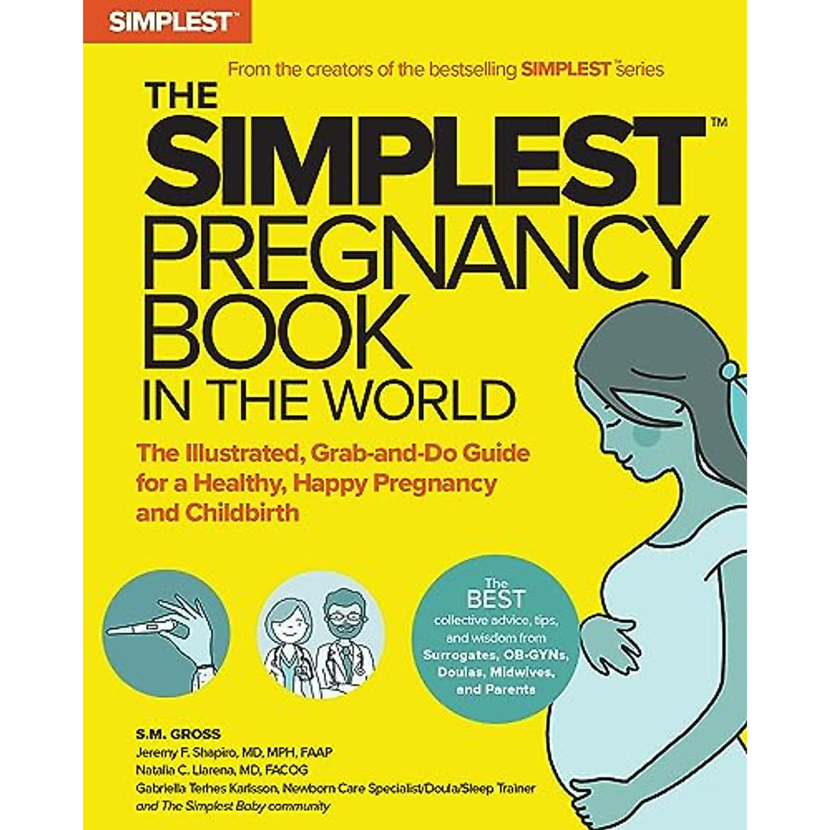 The Simplest Pregnancy Book in the World: The Illustrated, Grab-and-Do Guide for a Healthy, Happy Pregnancy and Childbirth
