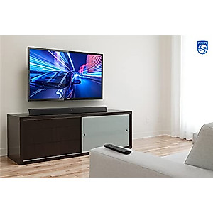 PHILIPS B5106 2.0-Channel Soundbar with HDMI ARC Support, Roku TV Ready, Black