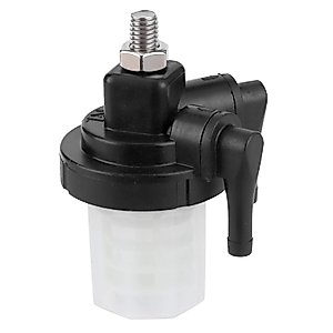 Fuel Filter Assy Replacement Fit for Yamaha 2 stroke 9.9 HP,15 HP, 20 HP, 25 HP, 30 HO, 40 HP, 50 HP, etc. Fit for 4 Stroke F9.9, F15, F20, F25, F40, F50