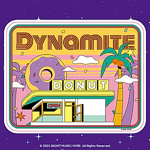 BTS Dynamite Multi OS CD/DVD Writer - Hitachi LG GPM2V (Fire, Android, Windows, Mac) – Burner, Writer, Recorder – Fire HD, Fire TV, Laptop, MacAir, Surface, Galaxy tab (Purple)