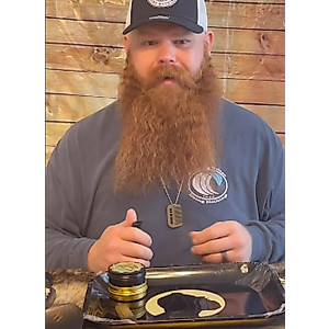 Dog Tag Beard Comb Necklace or Keychain - Functional Jewelry For Him by Beard of God