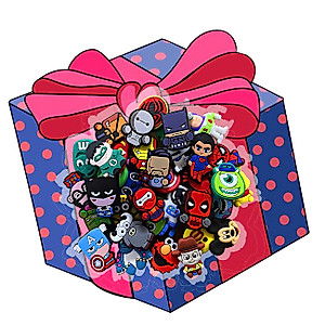 DDTKZC 36,60 PCS PVC Shoe Charms for Decoration Boys,Shoe Charms Kids Unisex (36 PCS)