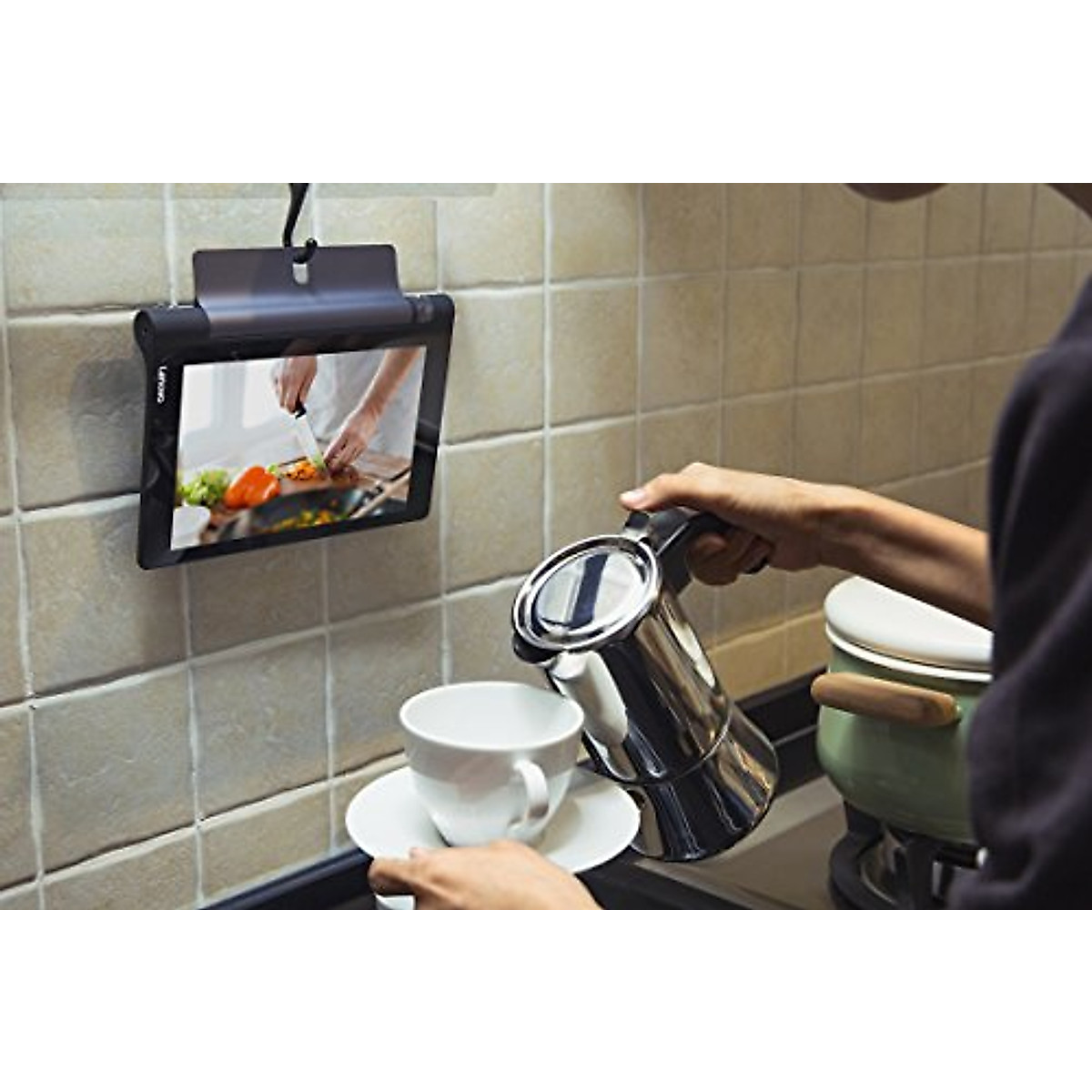 Lenovo Yoga Tab 3 - HD 8" Android Tablet Computer (Qualcomm Snapdragon APQ8009, 2GB RAM, 16GB SSD) ZA090094US,Black