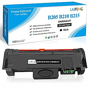 LAIPENG Compatible Xerox106R04347 B205 B210 B215 Toner Cartridge for Xerox B205 B210 B215 B205NI B205MFP B210DNI B215DNI B215MFP Printer High Yield 3,000 Pages(Black,1-Pack)