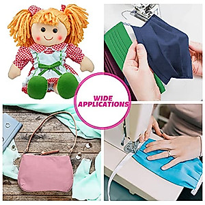 200 Pieces 10 x 10 Inches Solid Color Cotton Fabric Square Fabric Craft Fabric Scraps Multi Color Cotton Quilting Fabric Bundles Patchwork Precut for DIY Craft Sewing Clothing