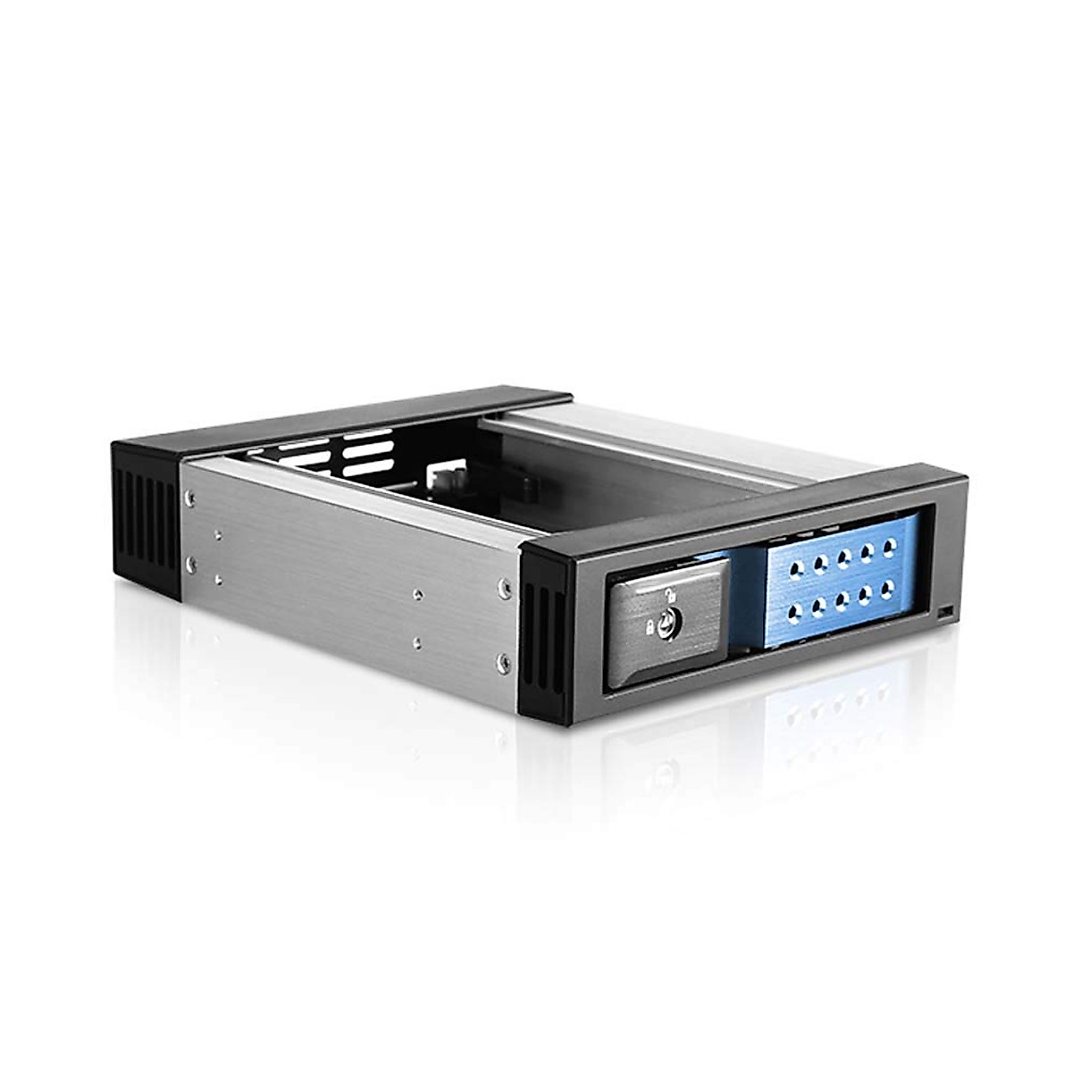 iStarUSA i-Star BPN-DE110HD-BLUE Trayless 5.25" to 3.5" 12Gb/s HDD Hot-swap Rack