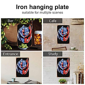 Megaman and Zero Metal Tin Logo Home Coffee Wall Decorative 8x12 inches INCH