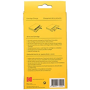 Kodak Mini Photo Printer Cartridge PMC - All-in-One Paper & Color Ink Cartridge Refill - 30 Pack (Compatible ONLY with Original MINI Printer, NOT Mini2, Mini Shot)