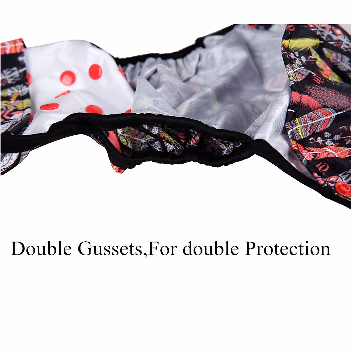 simfamily One Size Fit All Baby Reusable Waterproof Diaper Nappy Cover Double Gussets