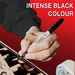 SHARPIE Permanent Markers | Fine Point | Black | 2 Count