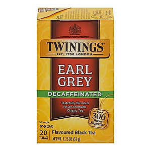 Twinings Earl Grey Decaf Tea, 20 Count