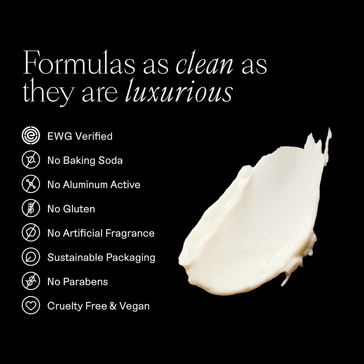 Each & Every All Natural Deodorant for Women & Men - Sensitive Skin, Vegan, Baking Soda & Aluminum-Free Deodorant - Clean Long Lasting Odor Control - Cedar & Vanilla Natural Fragrance (2.5oz, 2pk)