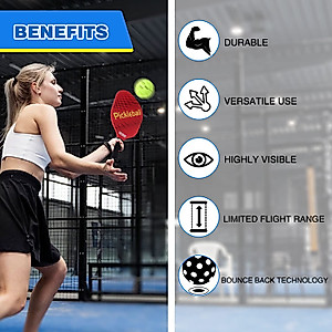 GSE Games & Sports Expert 12-Pack Practice Baseballs, Plastic Baseballs Training, Hollow Airflow Softballs for Pitching, Batting, Catching for All Skill Levels (Orange)